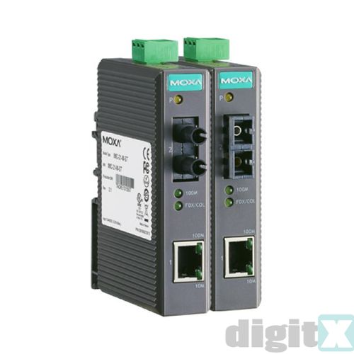 IMC-21-S-SC MOXA ethernet to fiber converters